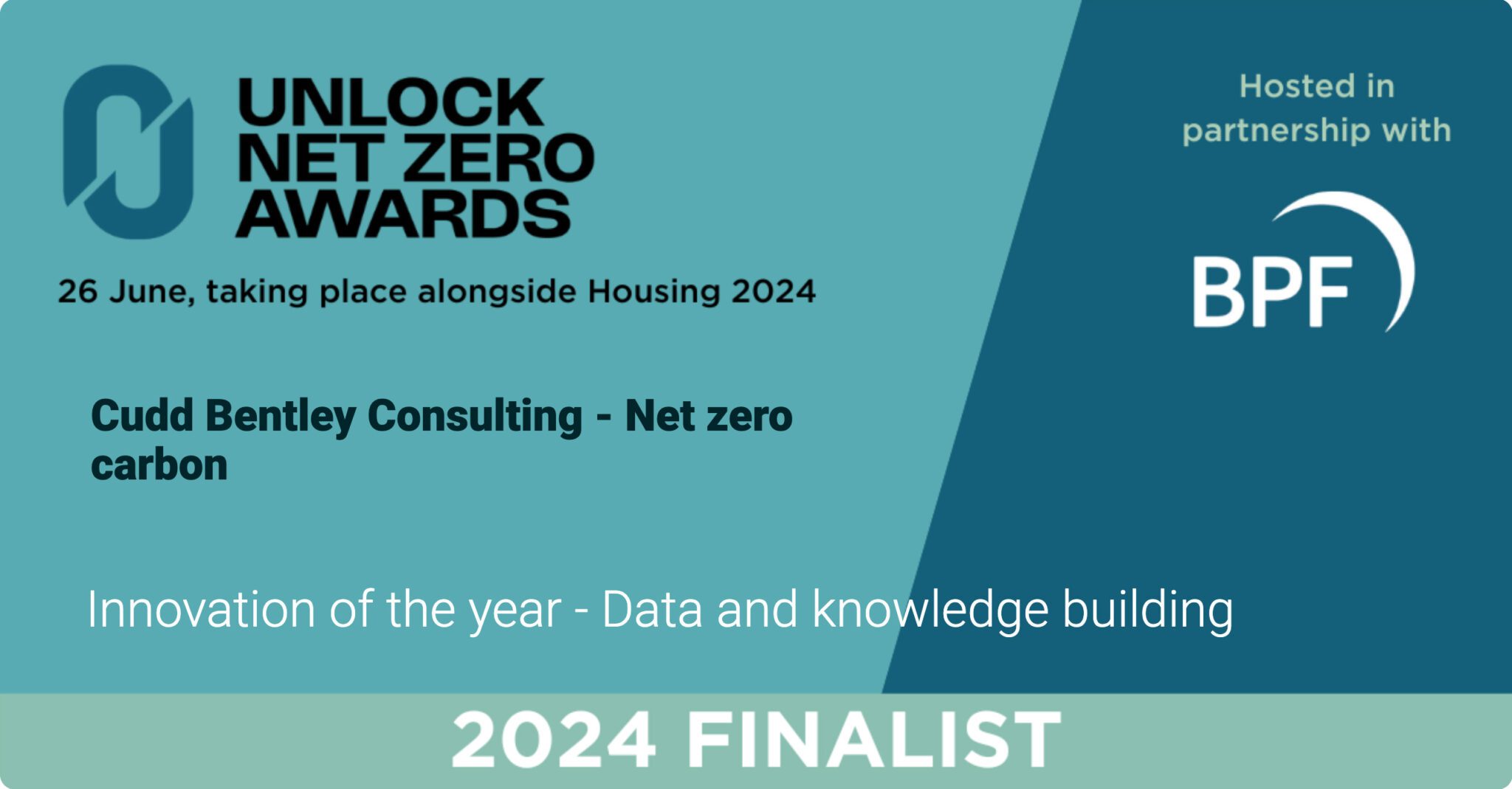 Unlock Net Zero Awards 2024 Finalist